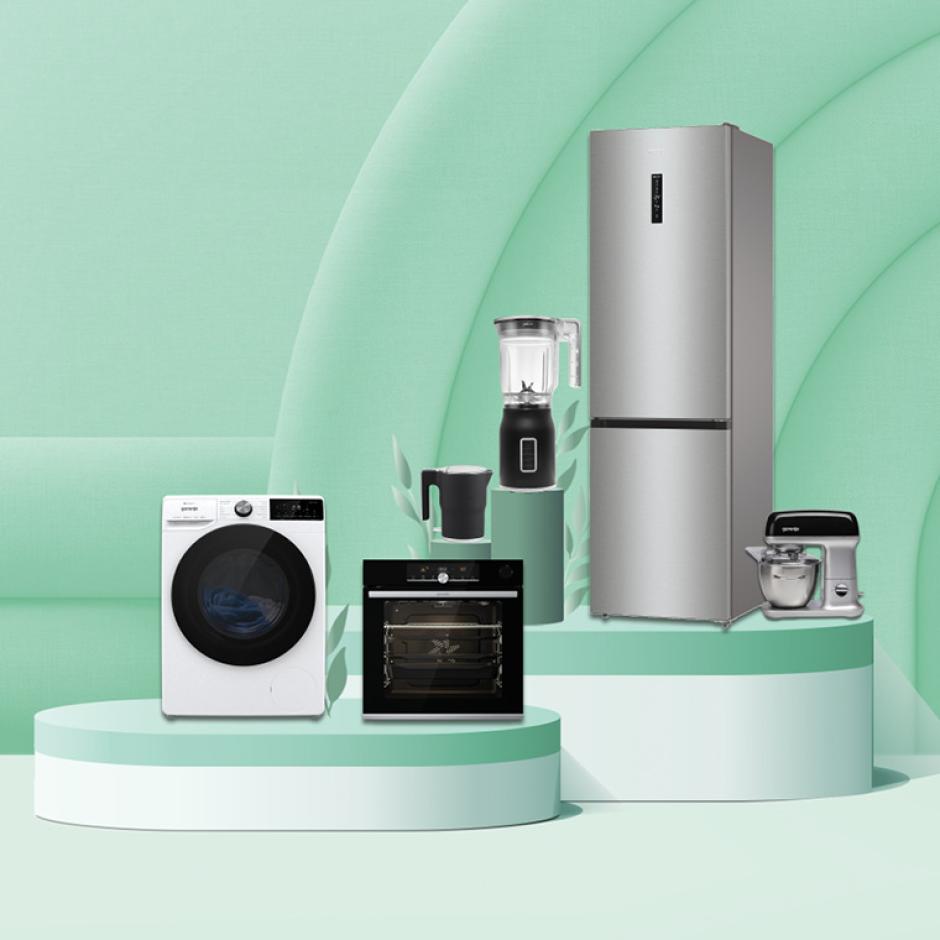 Výhody od partnerů ČSOB | Sleva 20 % na celý nákup spotřebičů Gorenje